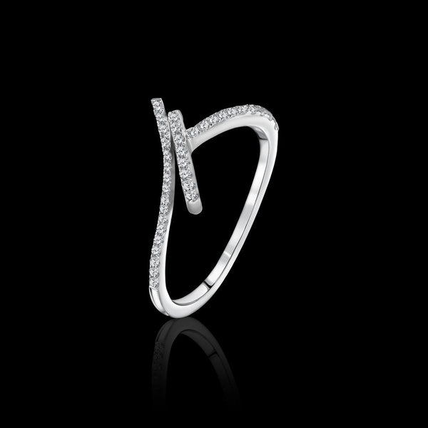 A versatile wraparound ring designed to effortlessly complement your d ...